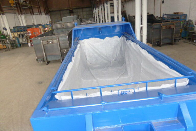 Benne Ampliroll étanche filtrante | Machines | Valvan Bennes